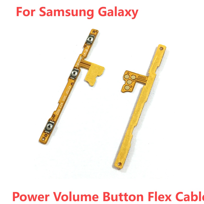 For Samsung Galaxy A11 A21 A31 A41 A51 A71 Power Volume Button Flex Cable Side Key Switch ON OFF ...