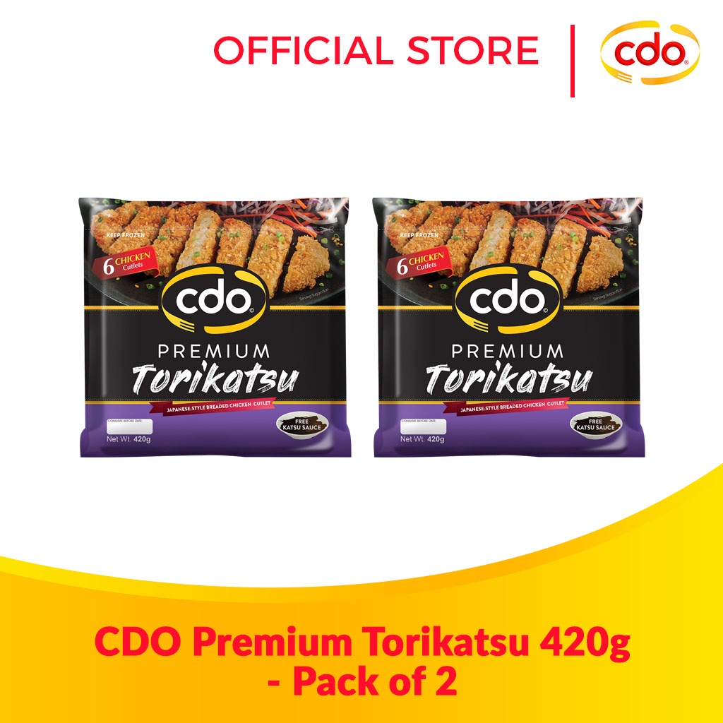 CDO Premium Torikatsu 420g - Pack of 2 | Shopee Philippines