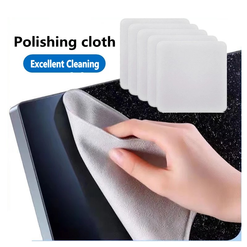 Professional Soft Microfiber Wipe Cloth / Screen Cleaning Polishing ...