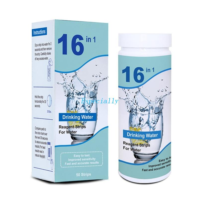 ESP 16 in 1 Premium- Drinking Water Test Kits,50 Strips Homes Water ...