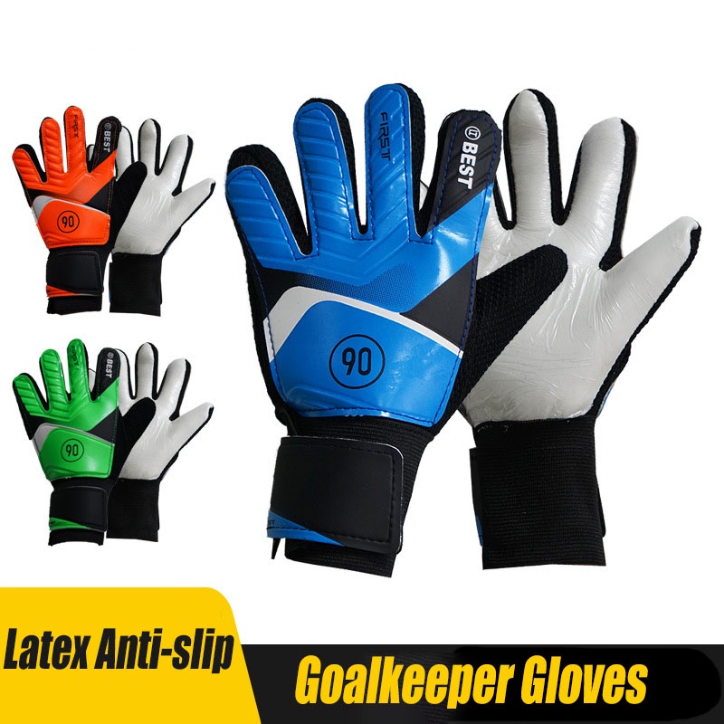 Latex Anti-Slip Goalkeeper Gloves Football Children'S Anti-Collision ...