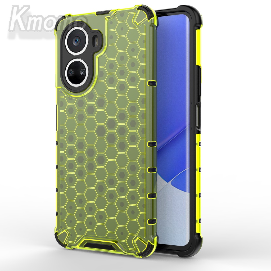 Luxury Honeycomb Airbag Shockproof Armor Transparent Case Huawei Nova ...