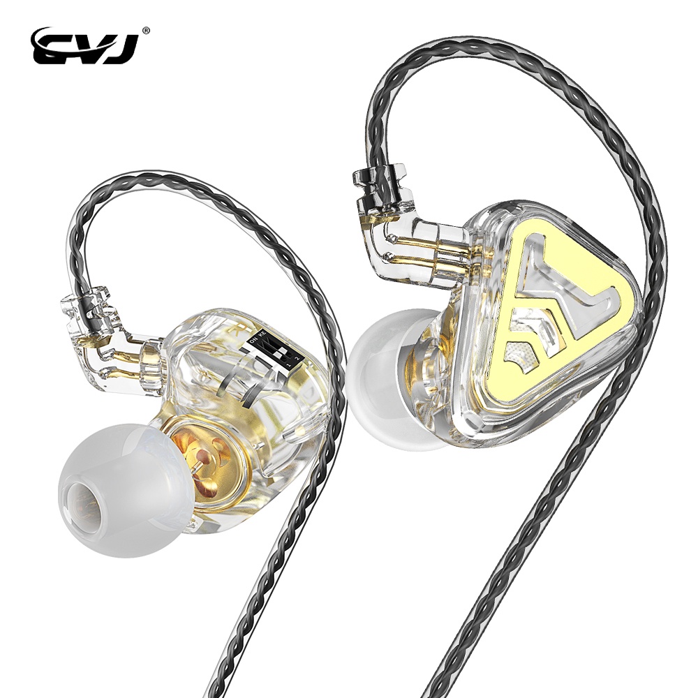 CVJ TXS Earphone 3 Tuning Modes Music IEMs Earbuds Hifi Bass Headphone ...