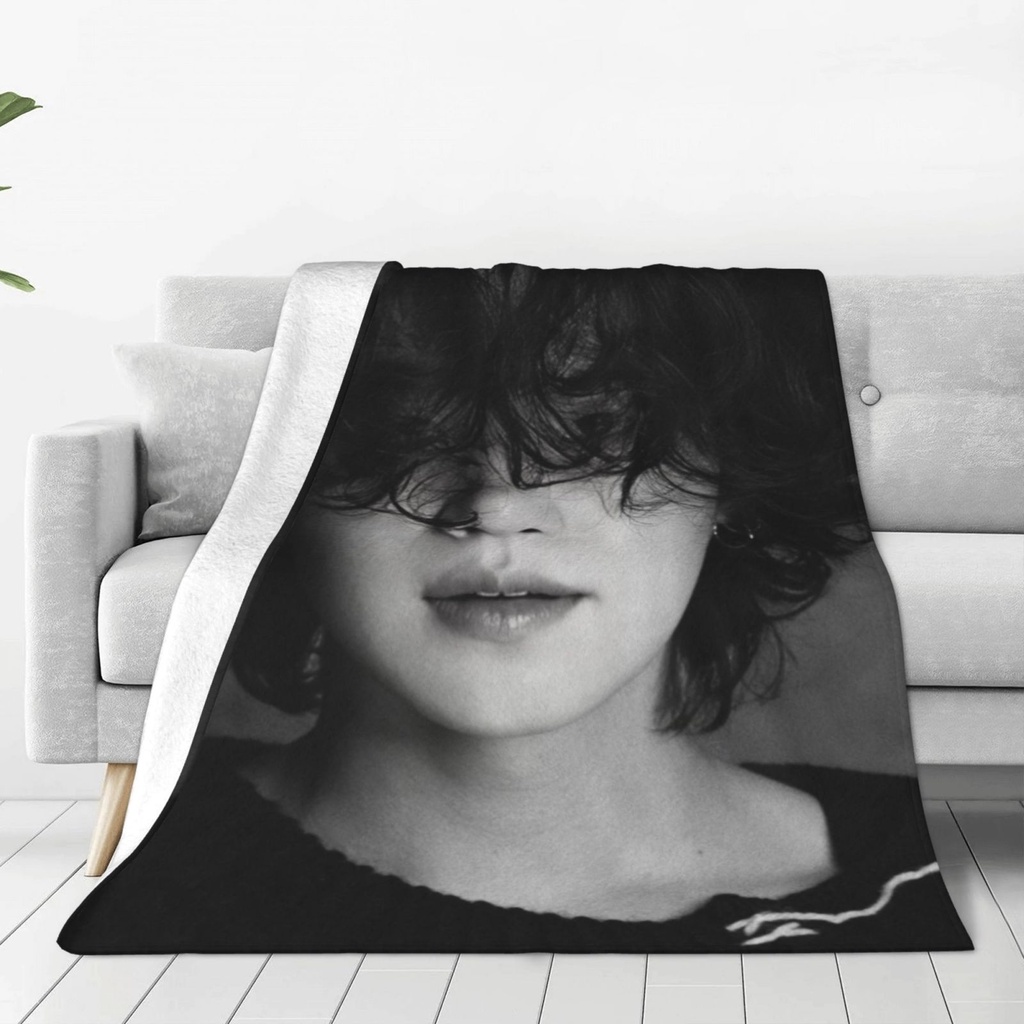 BTS SUGA Agust D Flannel Ultra-Soft Micro Fleece Blanket for Bed Couch ...