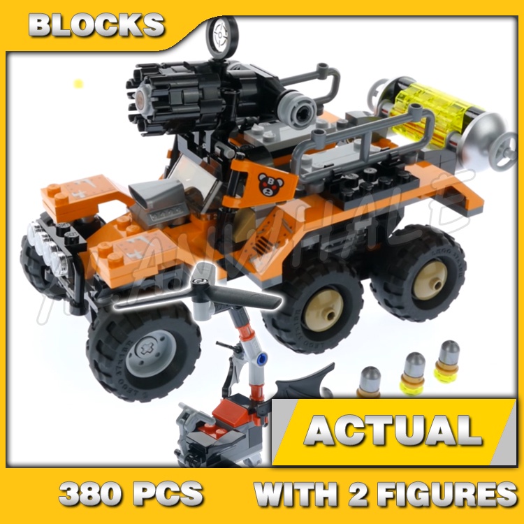 380pcs Super Heroes DC Batman Movie Bane Toxic Truck Attack Whirly-Bat ...