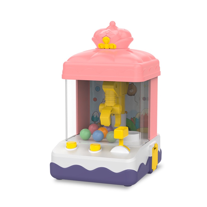 Kid Mini Claw Machine Ball Catcher Interactive Toy Toddler Desktop Ball ...