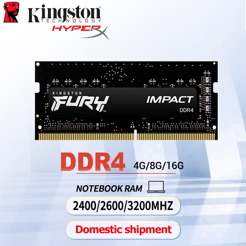 (Bulacan Ship) Laptop RAM DDR4 4GB 8GB 16GB King-ston Fury 2400 2666 ...