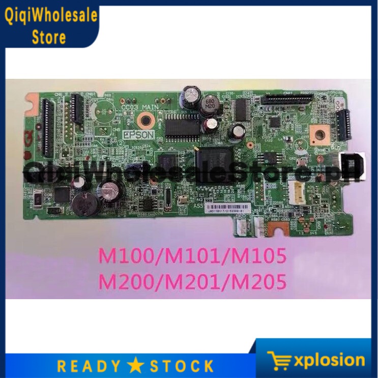 Motherboard Formatter Logic Main Board For Epson M100 M101 M105 M200 M201 M20 Board | Shopee ...