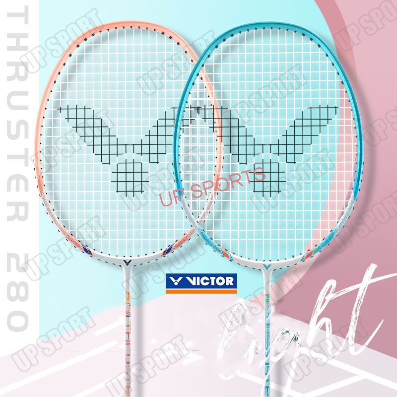 VICTOR Badminton Racket 4U/5U Ultra Light TK-280 Full Carbon 100% ...