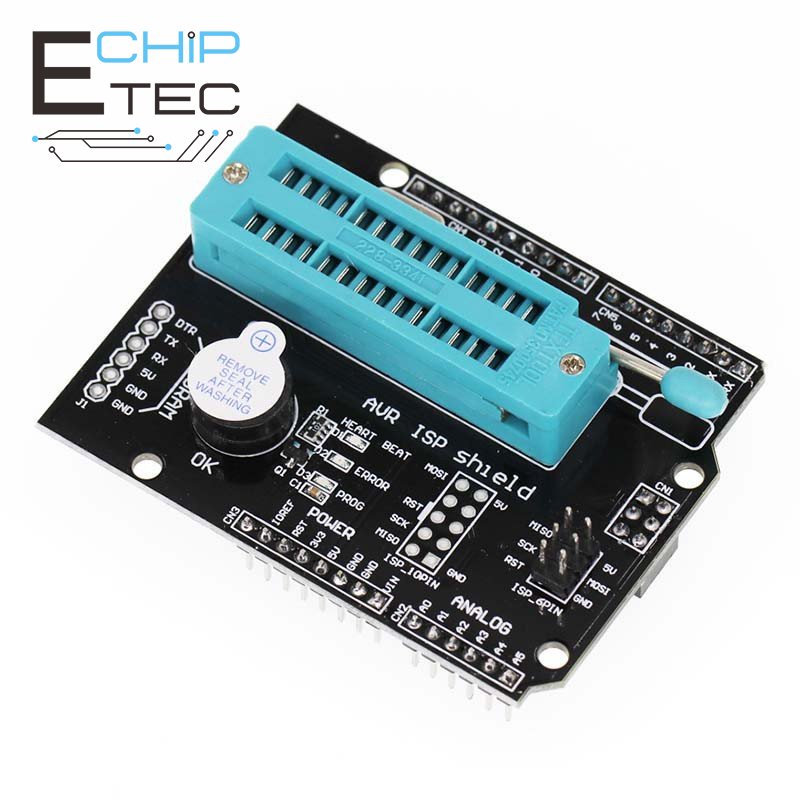 1PCS AVR ISP Programmable Expansion Shield Board Module For Arduino Uno R3 Mega2560 Atmega328P ...