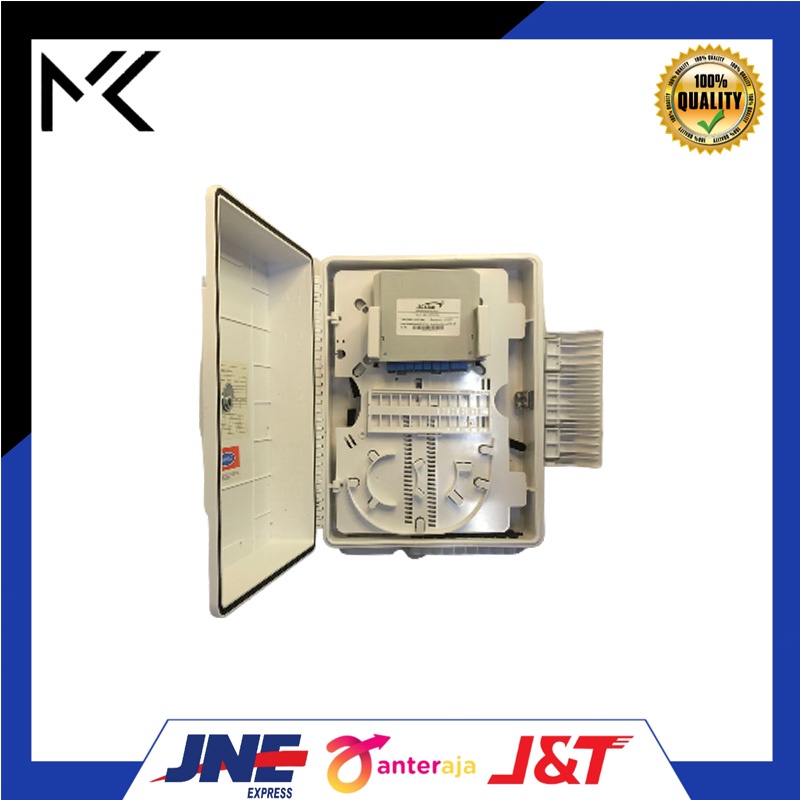 ODP 24 Core Box and PLC ( Optical Distribution Point) FO Complete + 1:8 ...