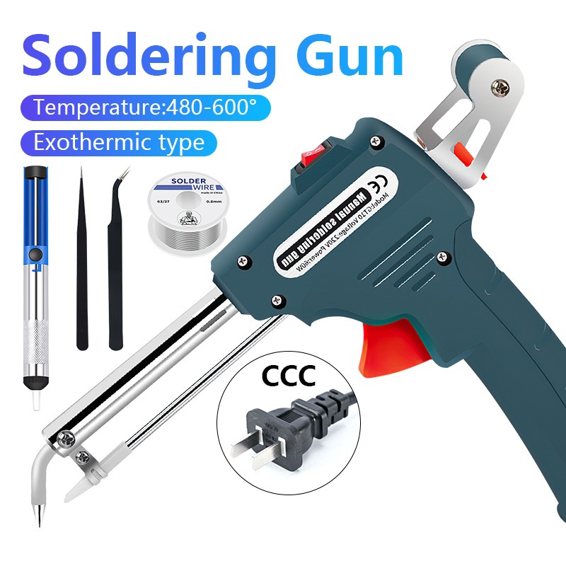 Auto Welding Automatic Feed Soldering Iron Gun,60W Electric Temperature ...
