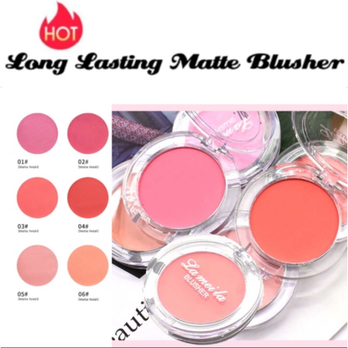 New waterproof monochrome blush pink waterproof rouge / loose powder ...