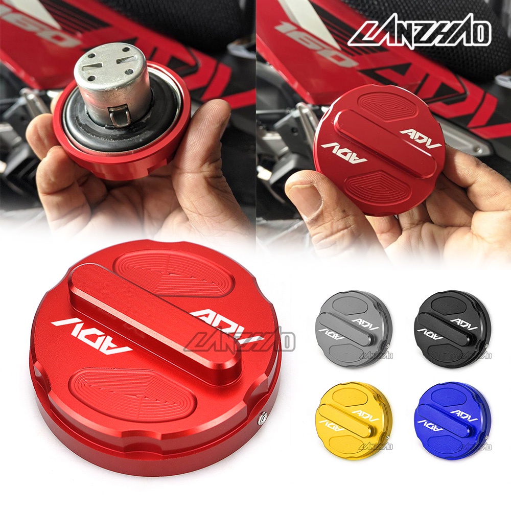 for HONDA ADV150 ADV160 Motorcycle CNC Fuel Tank Cap Cover Gas Cap ...