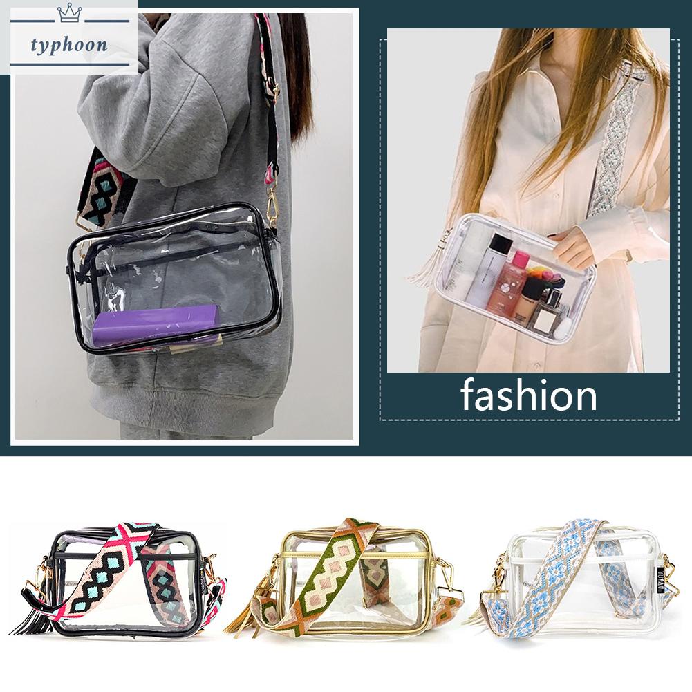 [typhoon.ph] Women Crossbody Bag Clear Purse PVC Transparent Shoulder ...