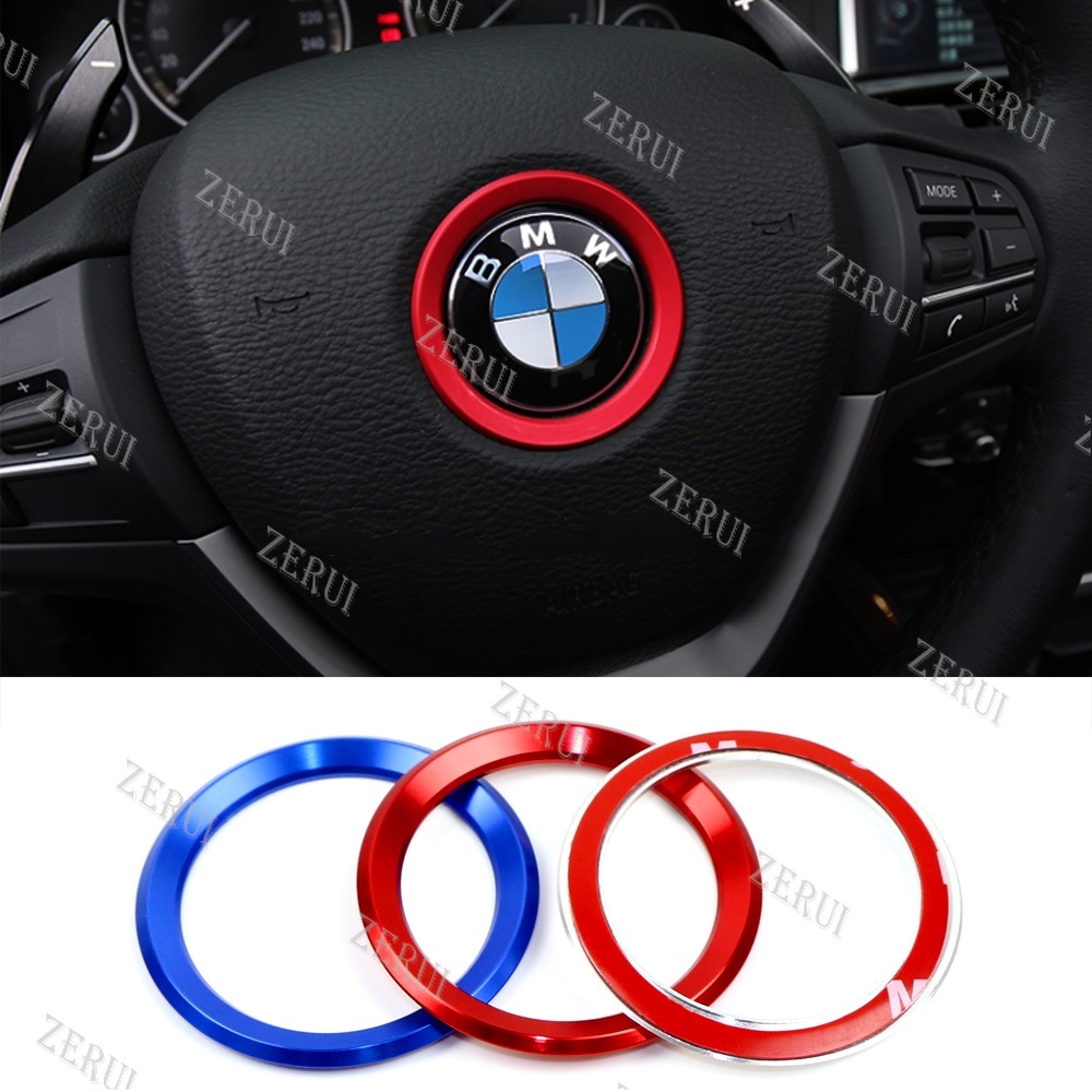 ZR For Car sticker For BMW E46 E60 E90 E34 E36 E39 E83 Z3 Z4 F10 F15 F20 F30 Car steering wheel ...