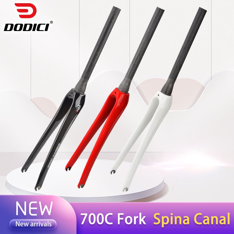 Dodici Full Carbon Fiber Road Front Fork 700C Spinal Canal Front Fork ...