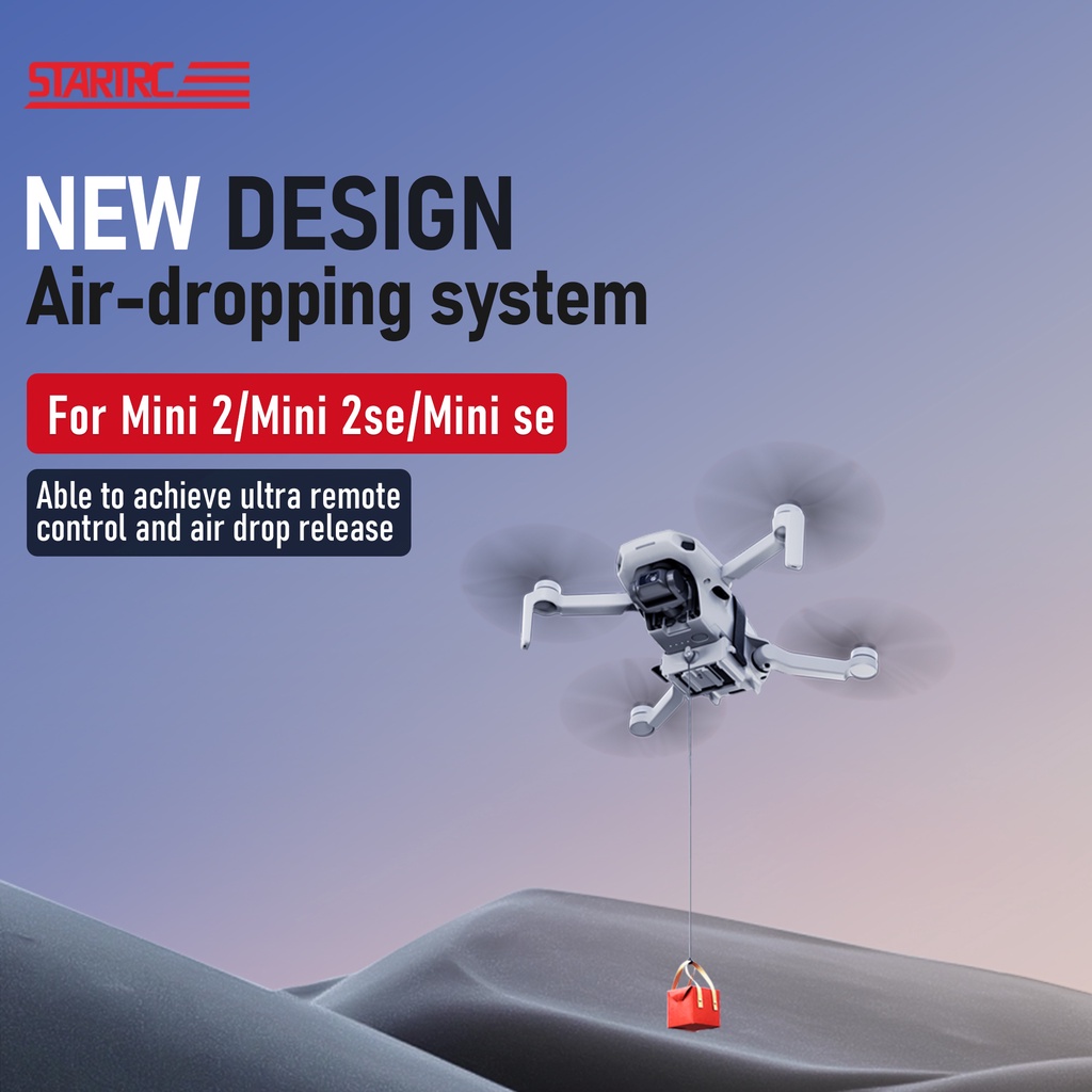 DJI MINI 2 Dropping System Payload Delivery Thrower Air Dropper Device ...