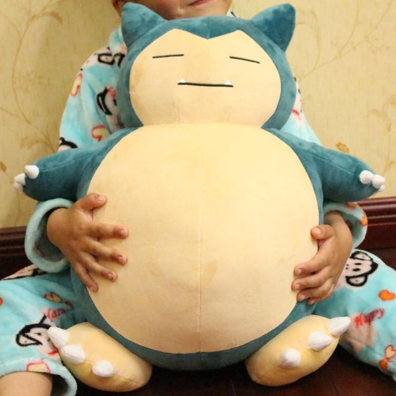 Jumbo Big Pokemon Snorlax Plushie 12" Kabigon Pillow Cushion Plush Doll ...