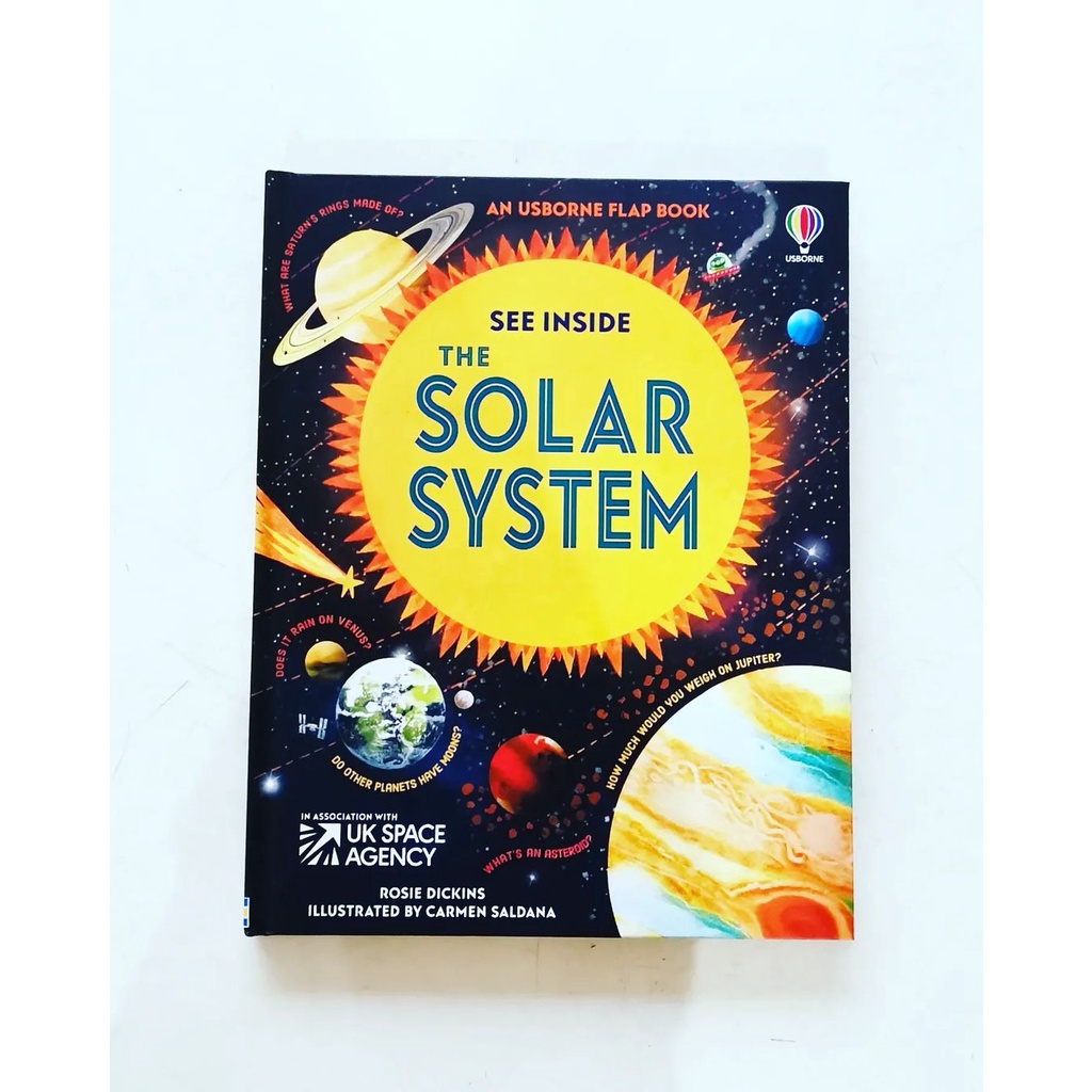 Usborne: See Inside The Solar System (Board Book) | Shopee Philippines