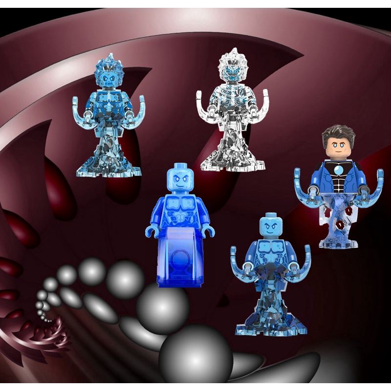 Foreign trade building block person Marvel's Spider-Man Hydro Man Mini ...