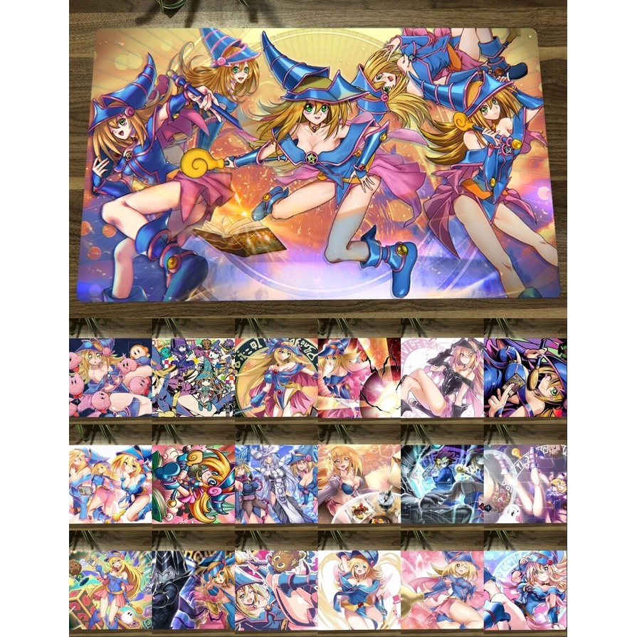 YuGiOh Dark Magician Girl TCG Mat Trading Card Game Mat CCG Playmat ...