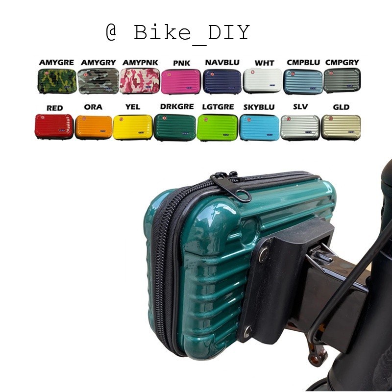 BikeDIY [LOCAL] Bicycle Bag Waterproof Front Block Bag Storage Case ...