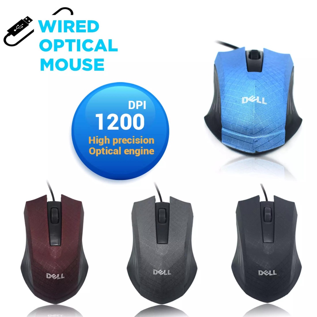 ELA Optical Mouse Ideacentre Optical Precise Positioning, 1200 Dpi ...
