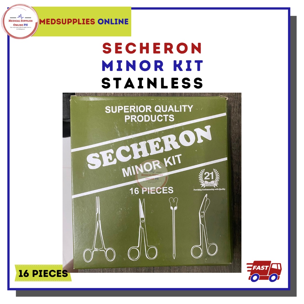 SECHERON Minor Kit / Dissecting Set 16 pieces | Shopee Philippines