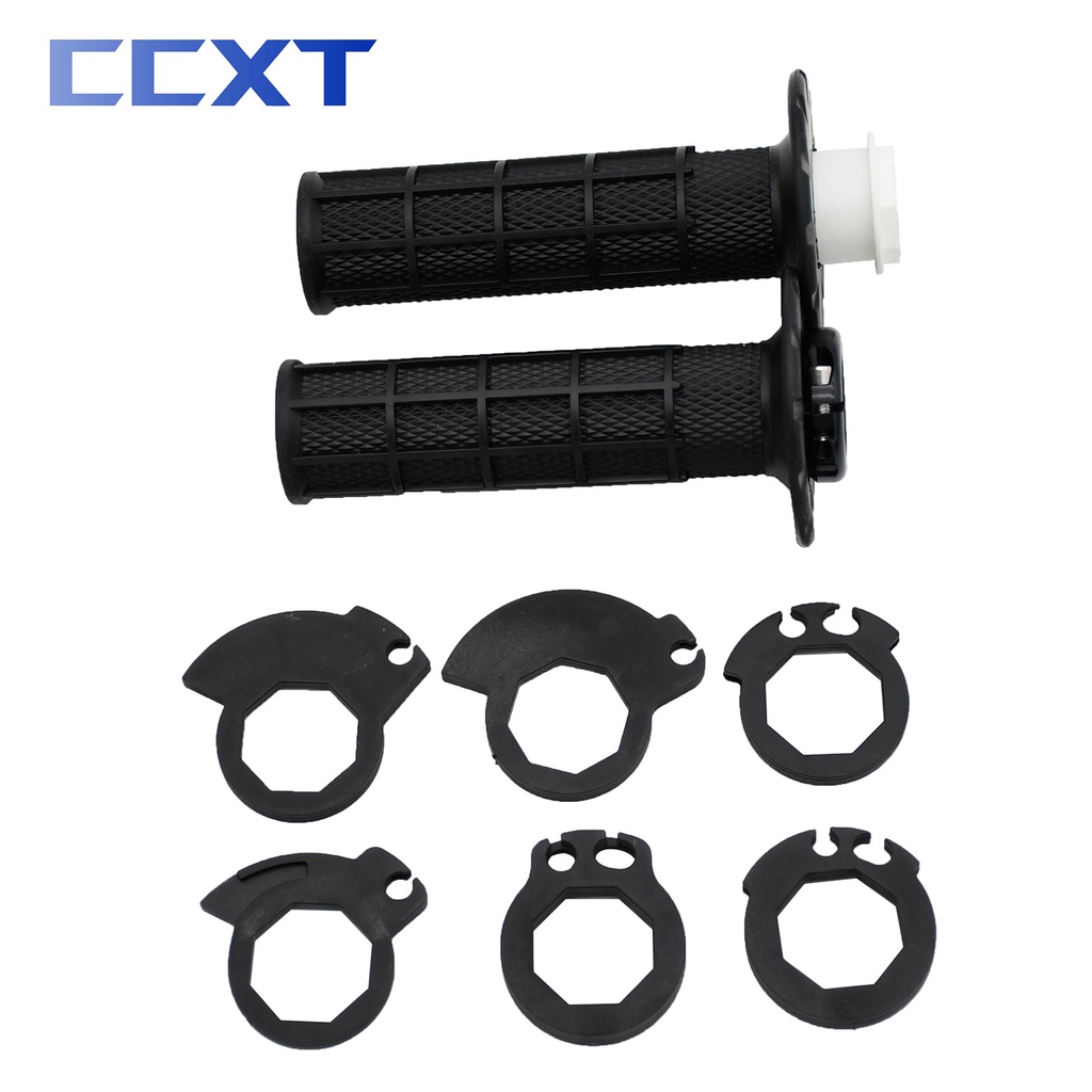 Motorcycle Universal Handle Grips Locking Mechanism Six Wheels Twist ...