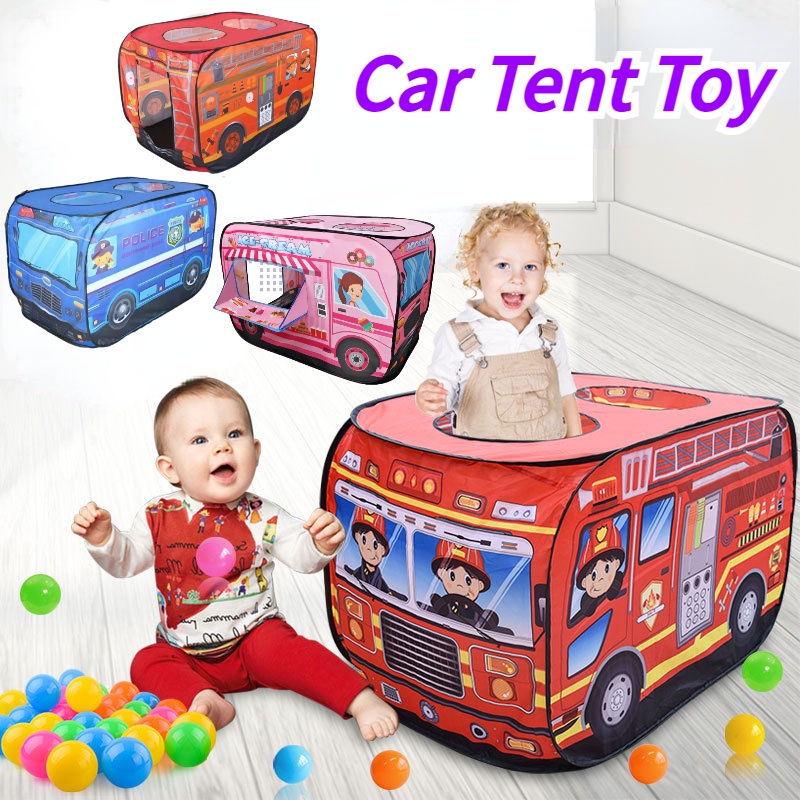 Children's Tent Toy Indoor and Outdoor Baby Cartoon Tent Kids Play ...