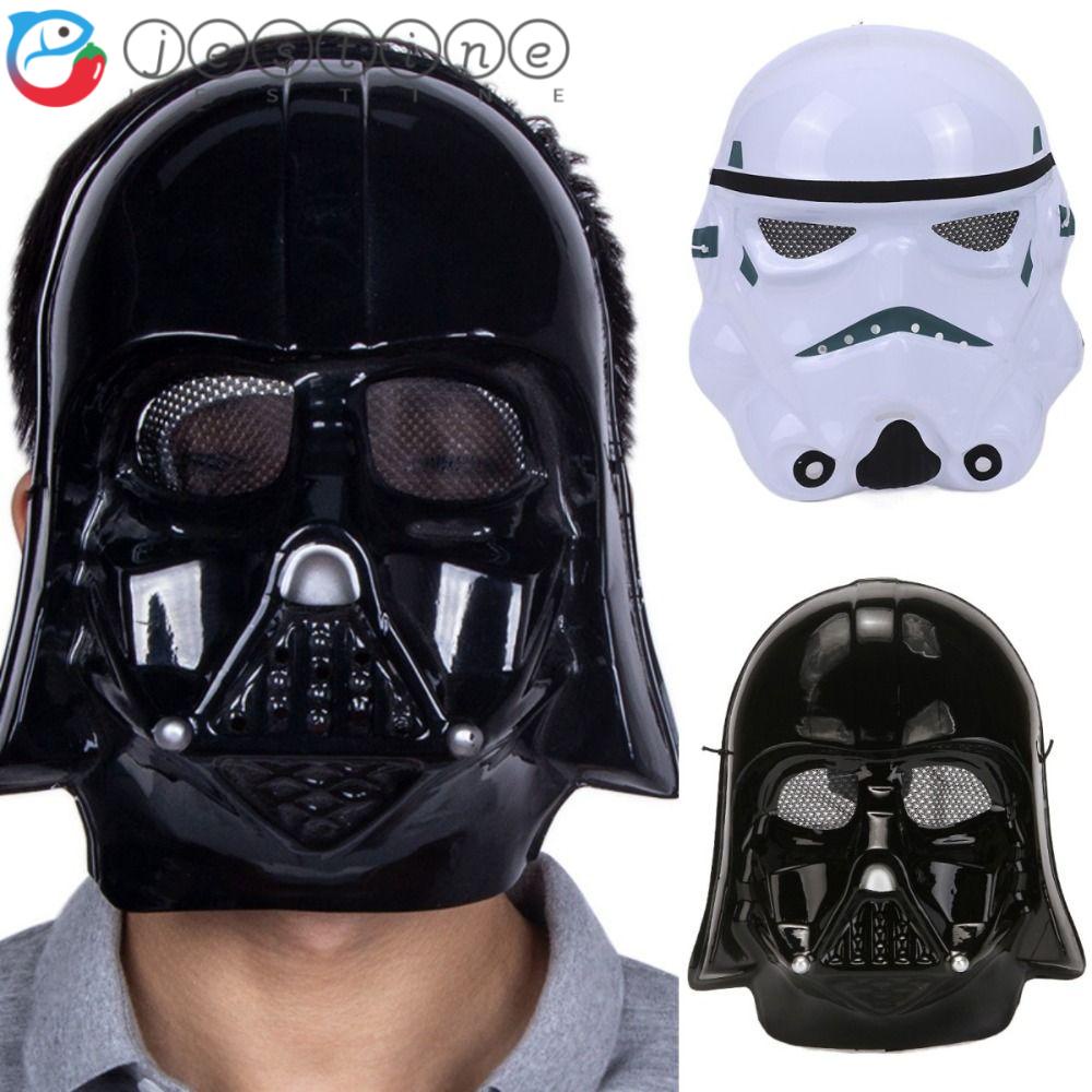 JESTINE Star Wars Mask, Cosplay Masquerade Plastic Darth Vader Mask ...
