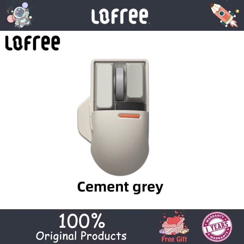 LOFREE 0E909 wired/wireless Bluetooth three connection mouse OLED ...