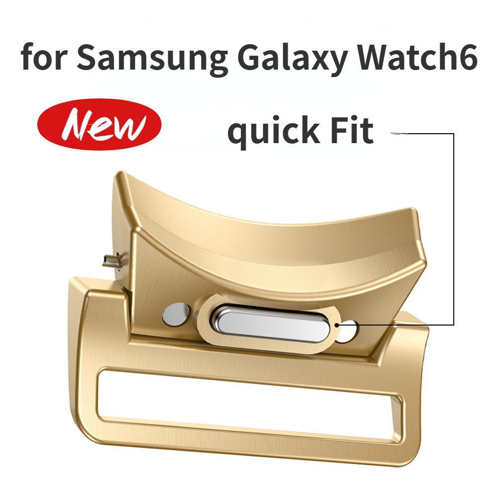 Latest Adaptor for Samsung Galaxy Watch 6 5 4 Quick Fit Stainless Steel ...