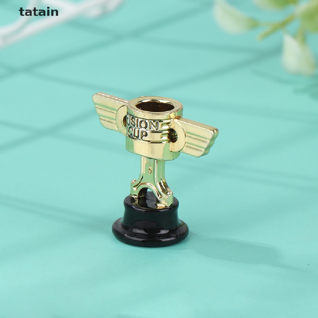 tatain PISTON CUP Gold Championship Trophy Model Toys Christmas Gift ...
