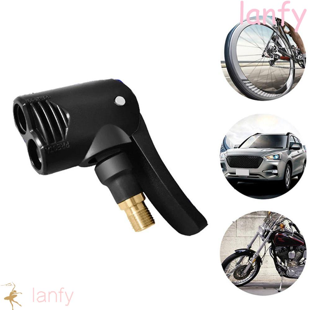 LANFY Brass Car Tire Inflation Valve Connector Portable Inflatable Pump ...