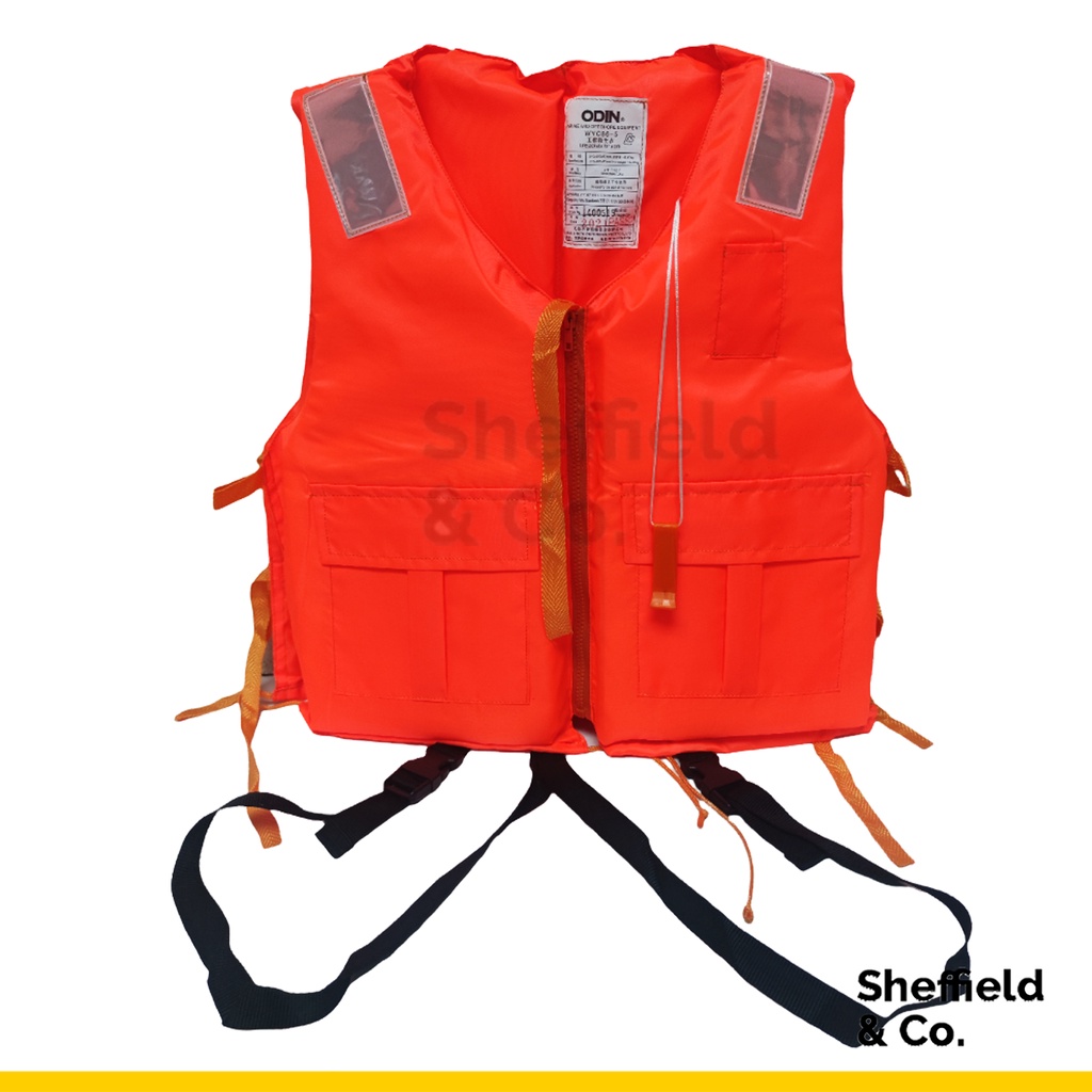 ODIN Life Jacket (Vest) for Adult with Thigh Strap [WYC86-5S] (1pc or ...