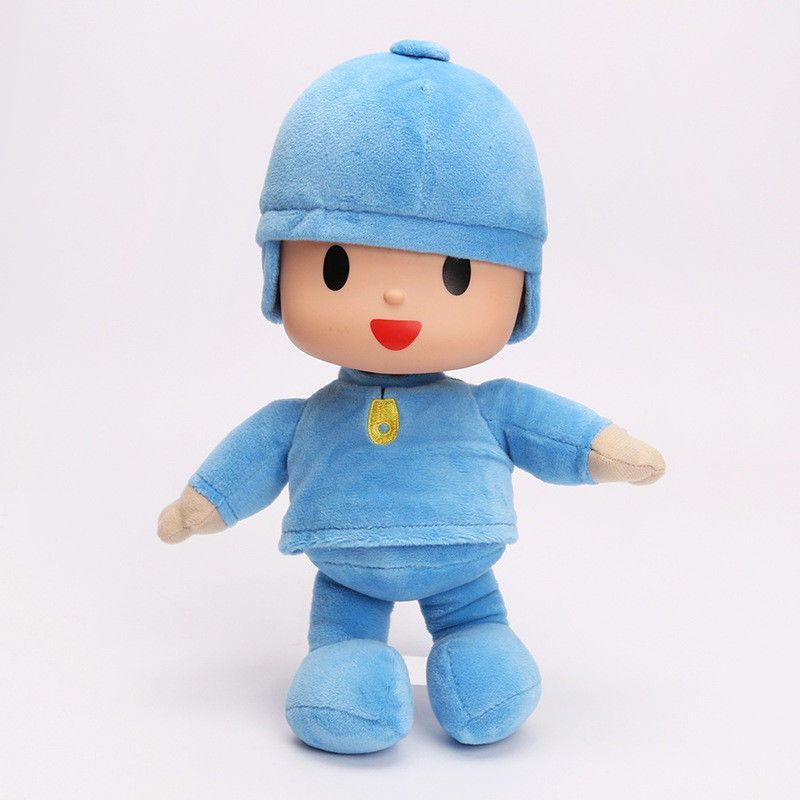 30cm Pocoyo Plush Doll Toys Larva Bird Duck Elephant Kawaii Plushie ...