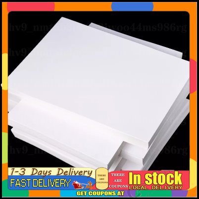A4 Size 80g WHITE Paper Sheets for Printing Labels DIY Arts and Craft ...