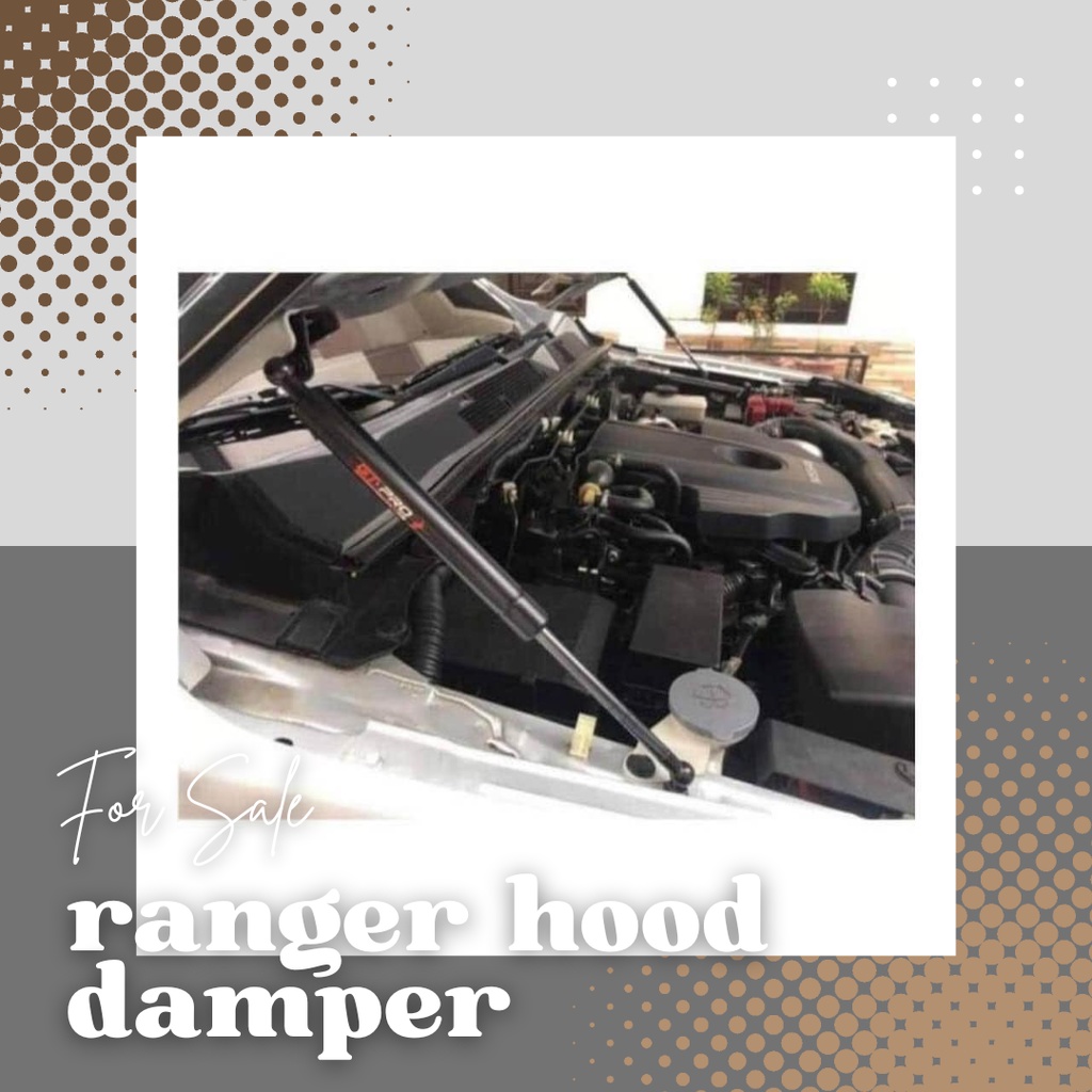 Gt Pro hood damper kit for Ford Ranger 2012-2015 Ripple | Shopee ...