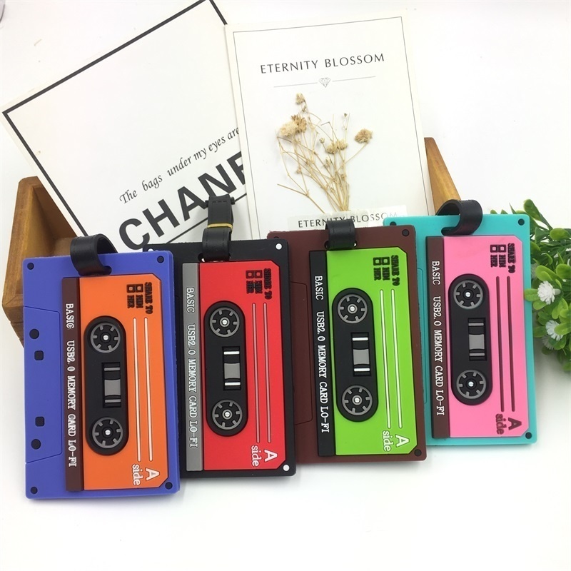 Travel Essential Name Tag Music Festival Concert Tape Pendant Luggage ...