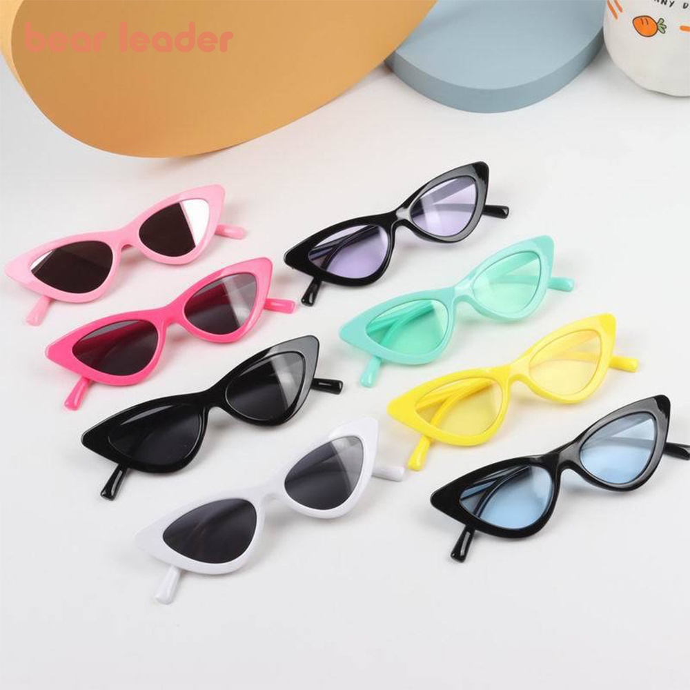 Bear Leader Kids Eyewear Light Lens Triangle Cat Eye Fashion Sunglasses ...