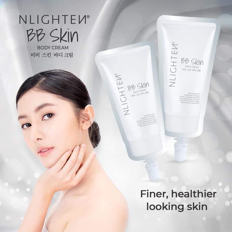 NLIGHTEN BB SKIN by Nworld- Whitening and Moisturizing Body Cream 30g ...