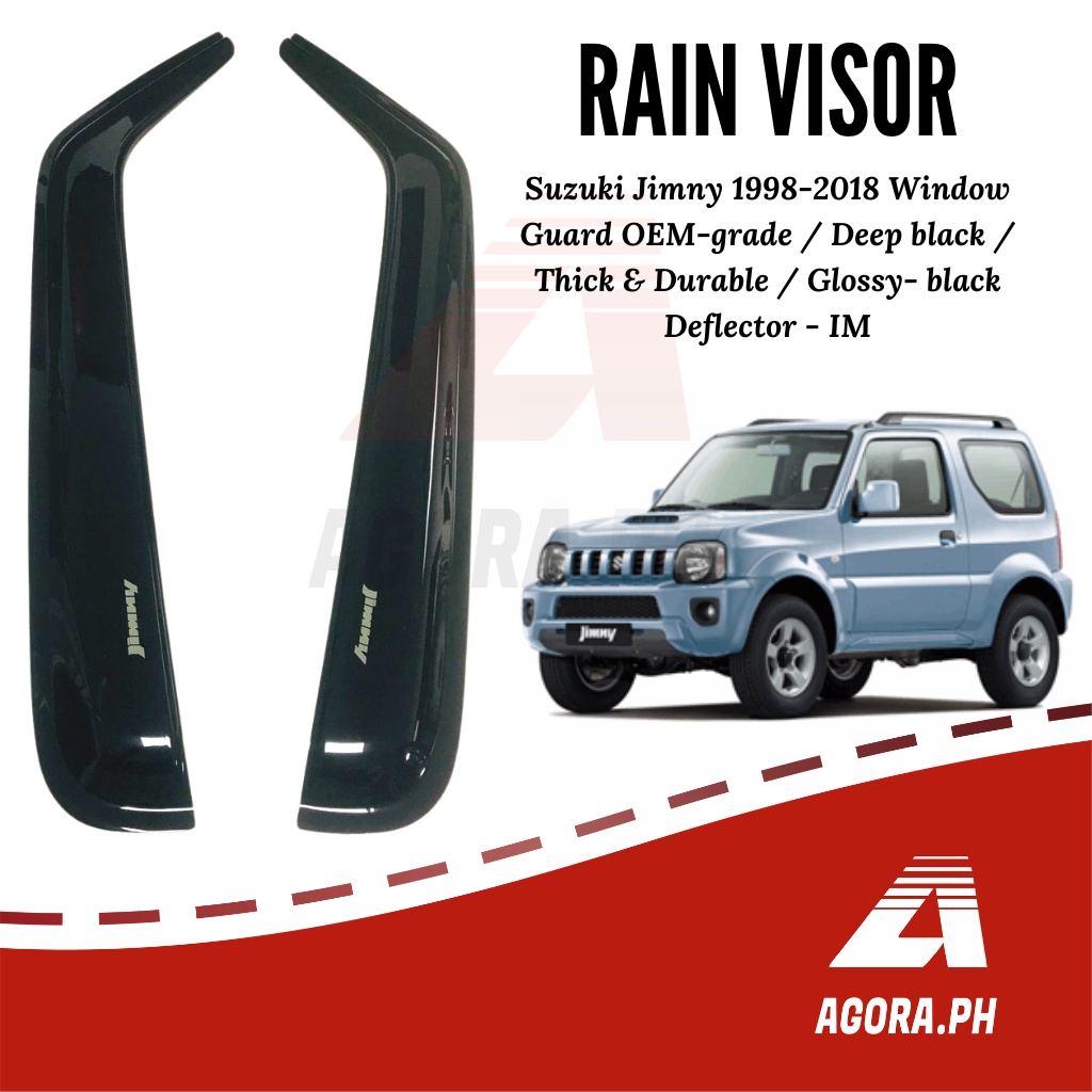 AP Rain Visor for Suzuki Jimny 1998-2018 Window Guard OEM-grade ...