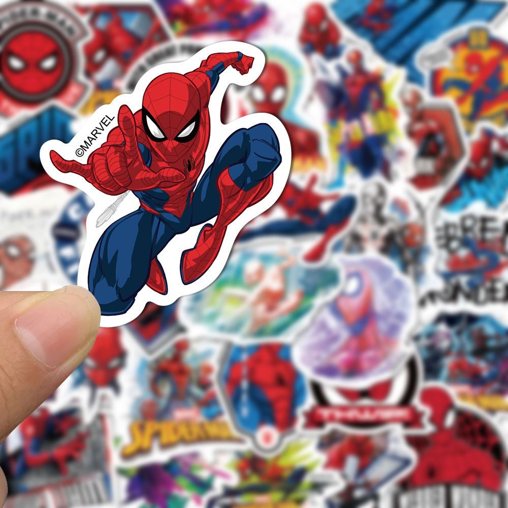 Spider Man 50 Manwei Cartoon Graffiti Stickers Personalized and ...