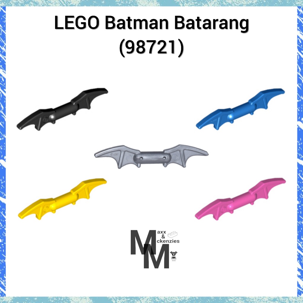Batman Batarang (98721) LEGO Minifigure Weapon | Shopee Philippines