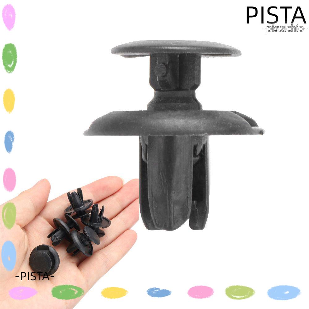 PISTA 20pcs Rivet Car Accessories Bumper Splash Shield Push Pin for ...
