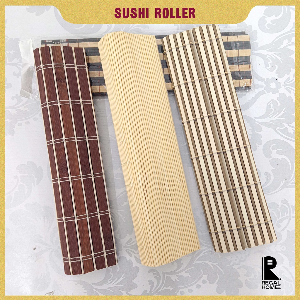 Sushi Roller Mat Bamboo Sushi Mat Maker Sushi/Gimbap Making Mat Rolling ...