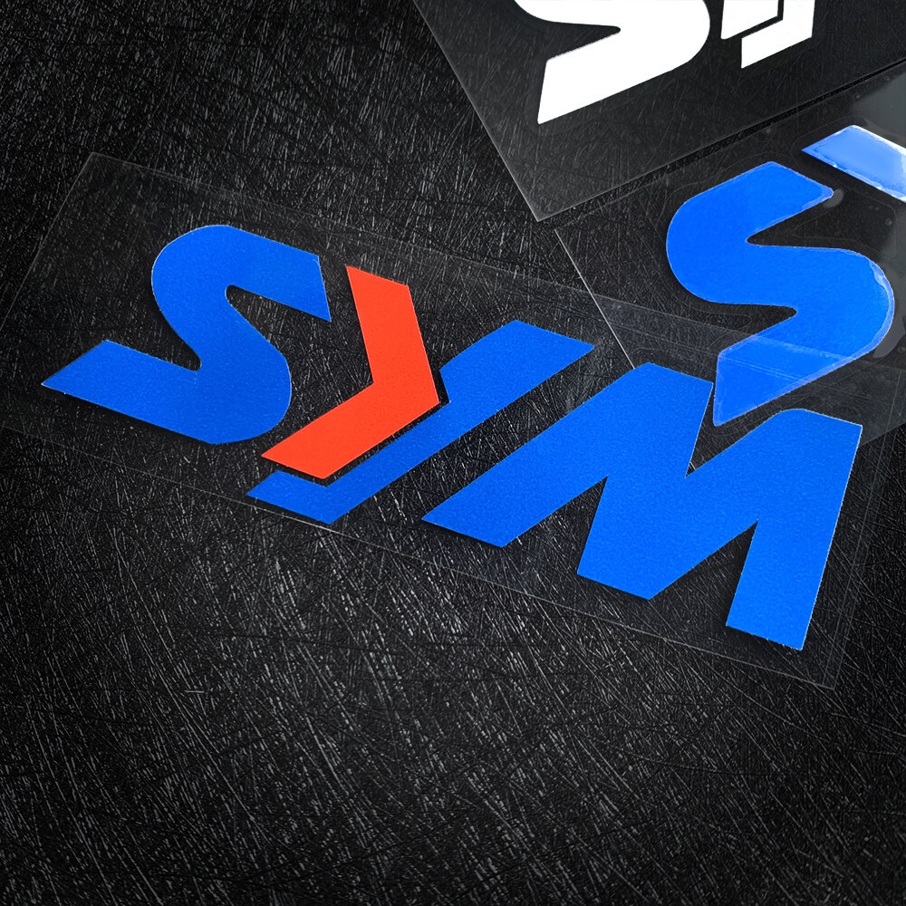 For SYM vf3i Motorcycle Reflective Sticker SYM Logo Emblem Decal ...