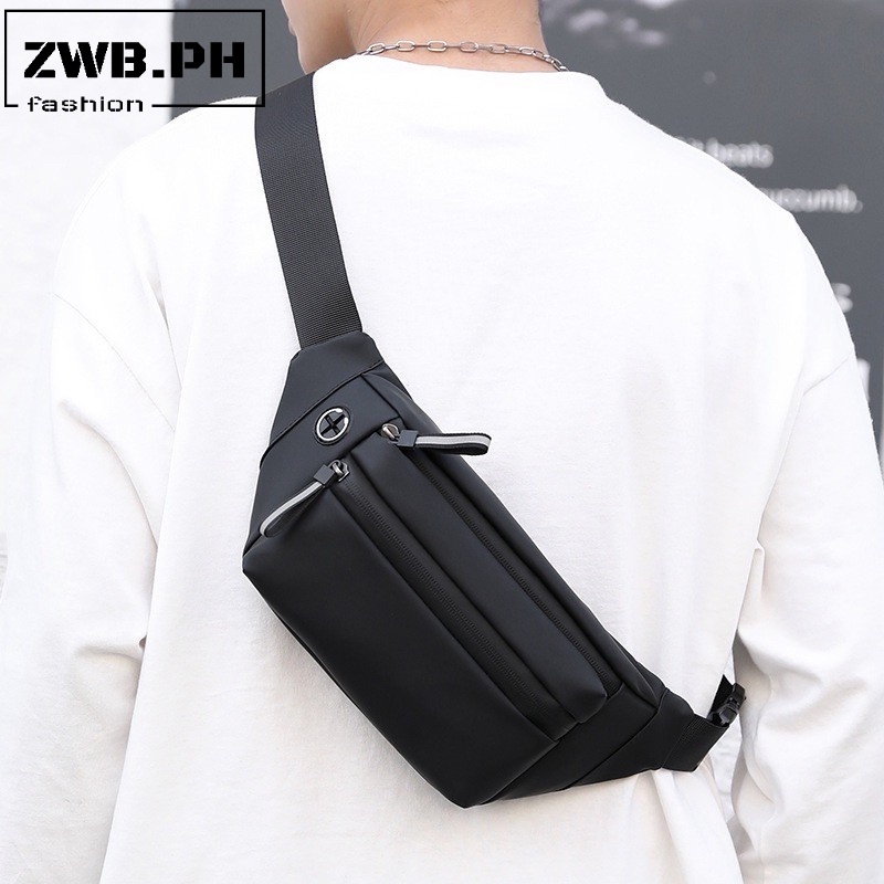 Men's Waterproof Fashion Belt Bag Sling Bag M03 | Shopee Philippines